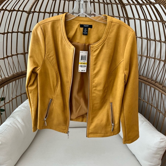 Alfani | Jackets & Coats | Alfani Leather Jacket | Poshmark